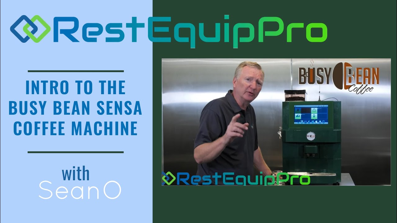 Best Automatic Coffee Machine : Intro to Busy Bean Sensa Coffee Machine ...