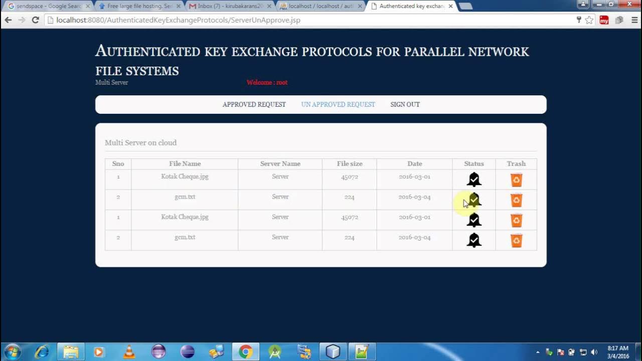 Authenticated key exchange protocols for parallel network file systems - YouTube