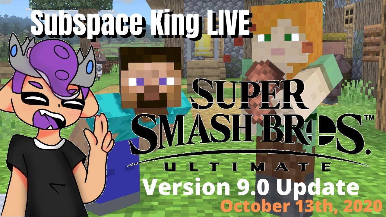 Steve Rocks the Block!, Version 9.0.0 update! | Super Smash bros ...