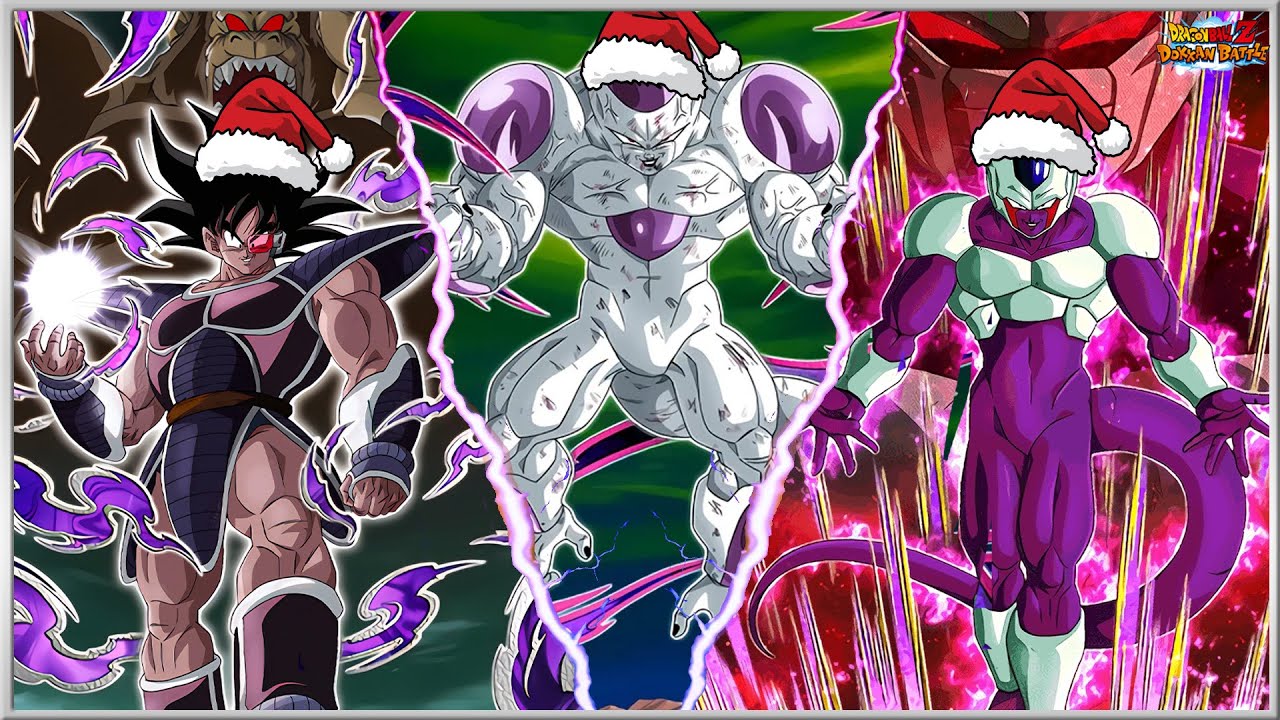 CHRISTMAS FUN RUN! VILLAINS OF FRIEZA DAY PAST TAKE DOWN DOKKAN ...