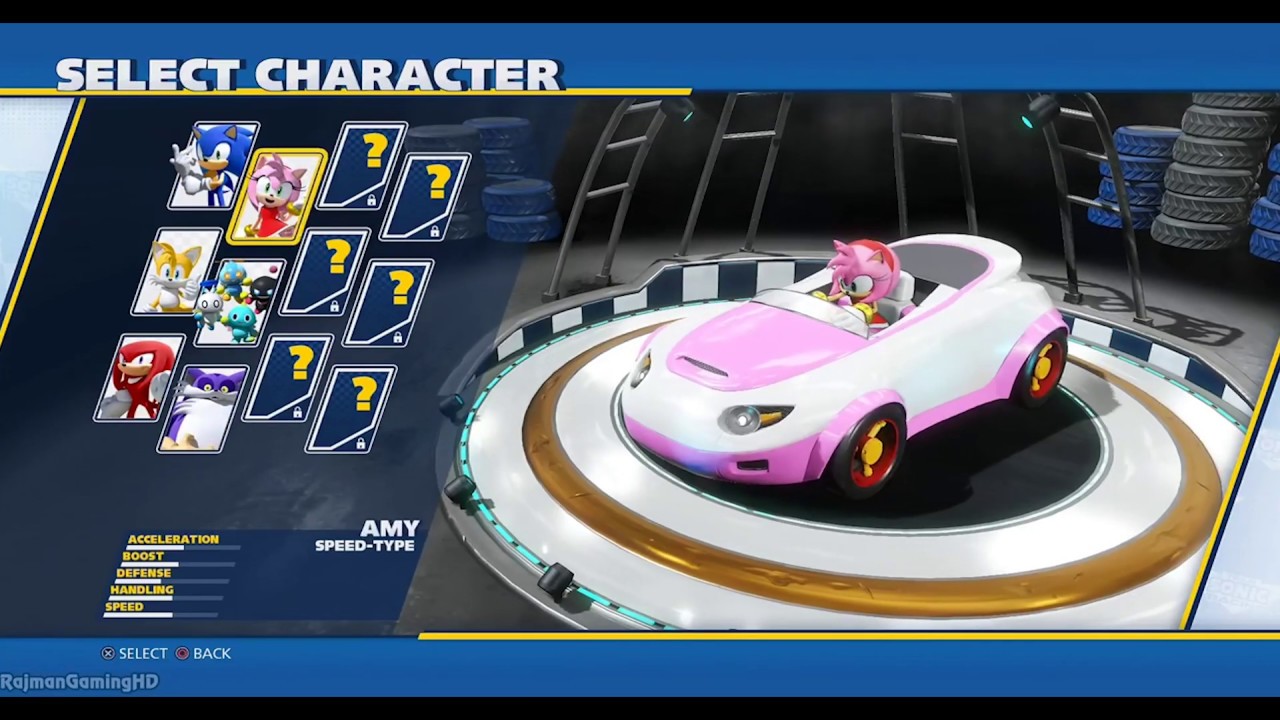 TEAM SONIC RACING AMY Doctor's Mine PS4 Pro Gameplay 4k 1440p 60ᶠᵖˢ HD ...