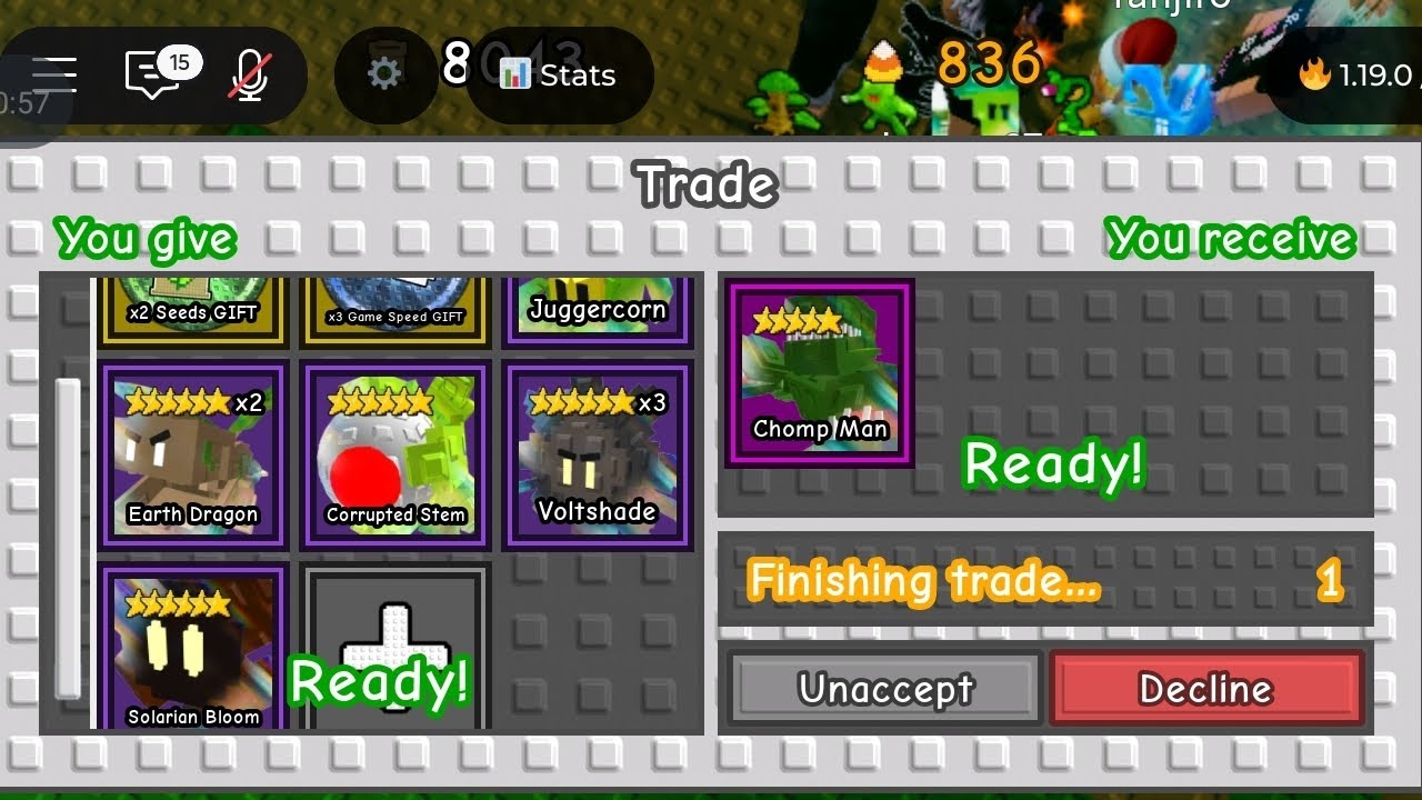 Getting Chomp in GTD(Garden Tower Defense) f2p! - YouTube