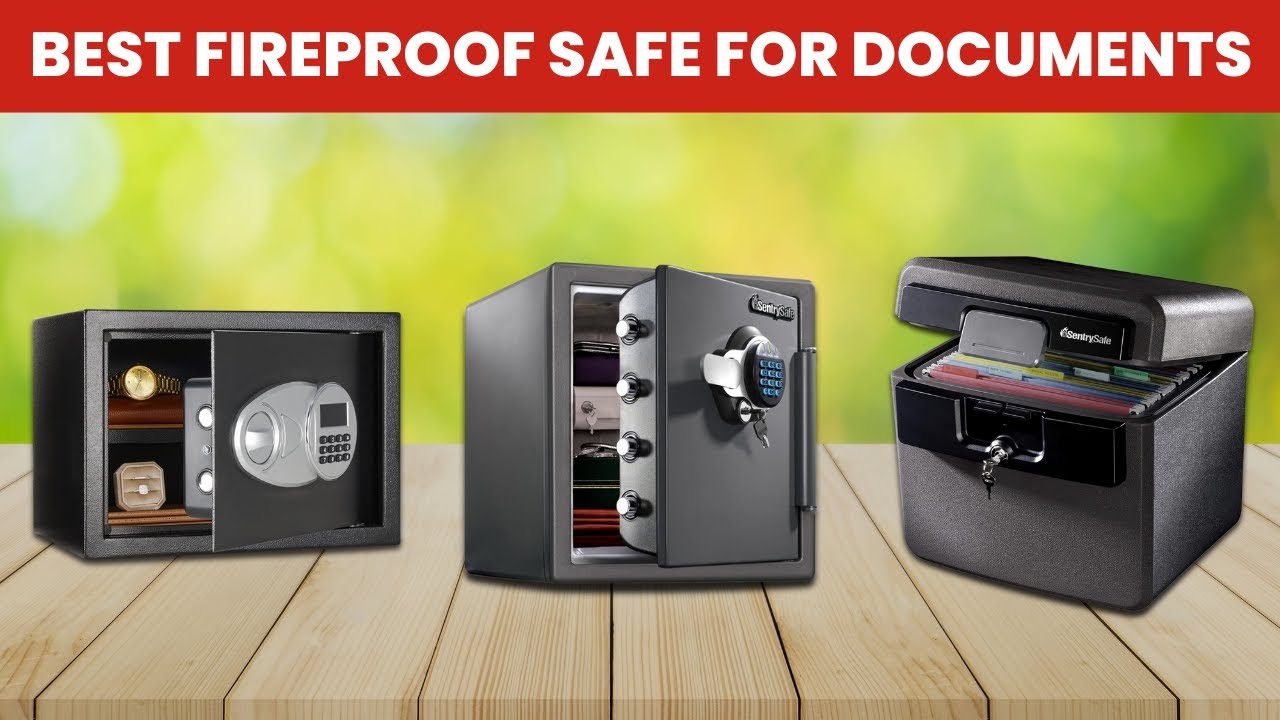 Best Fireproof Safe for Documents - YouTube