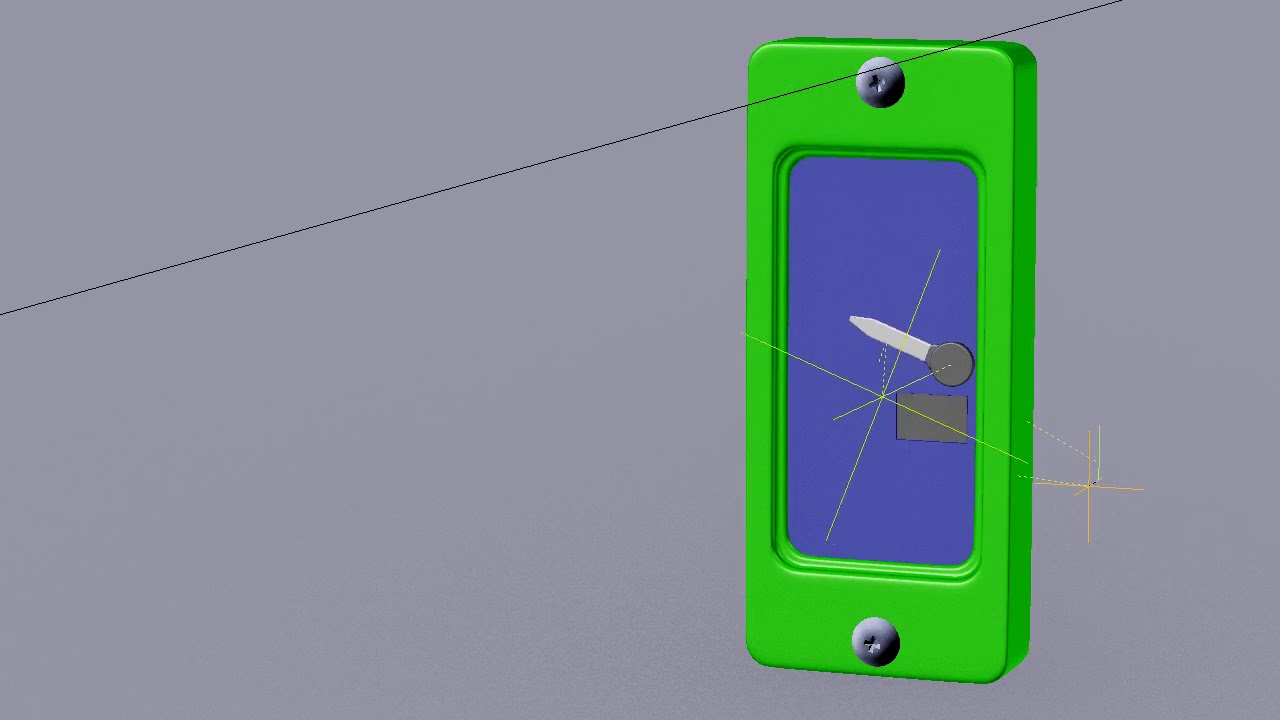 Blender - F16 Vertical Velocity Indicator (VVI) - YouTube