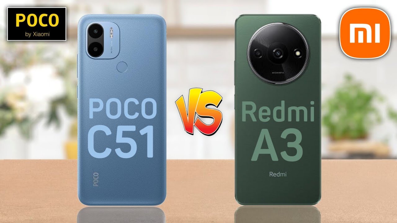 Poco C51 4G Vs Redmi A3 4G - YouTube