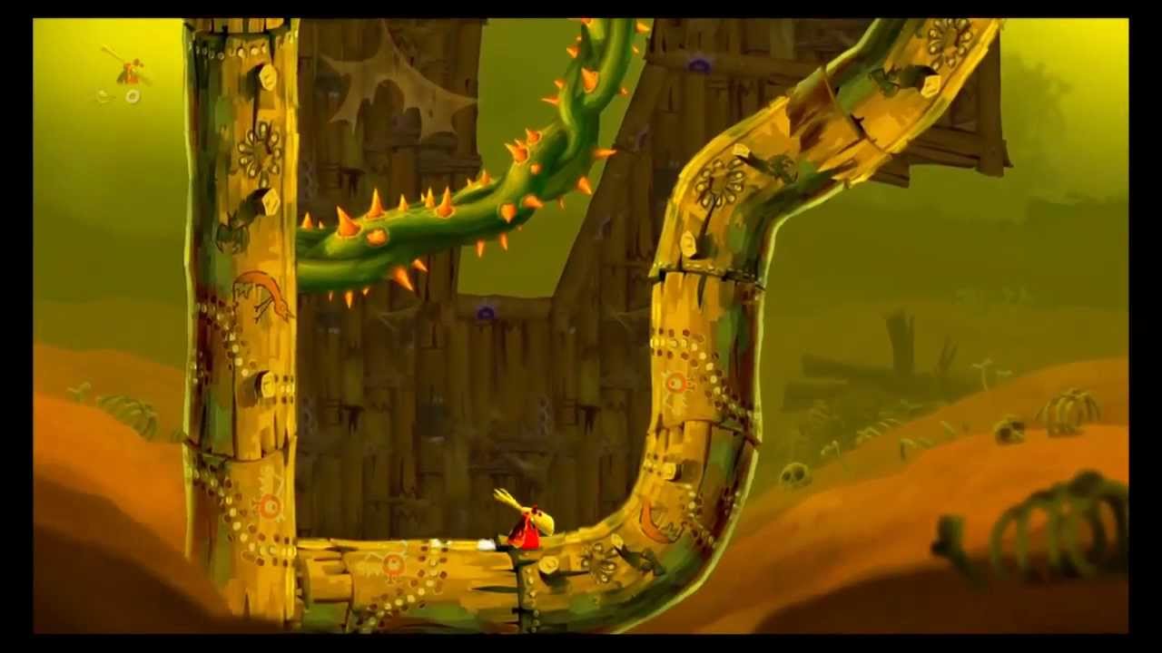 Rayman Legends (Wii U) - Olympus Maximus (5-E) - Rescue Sibylla: Up, Up ...