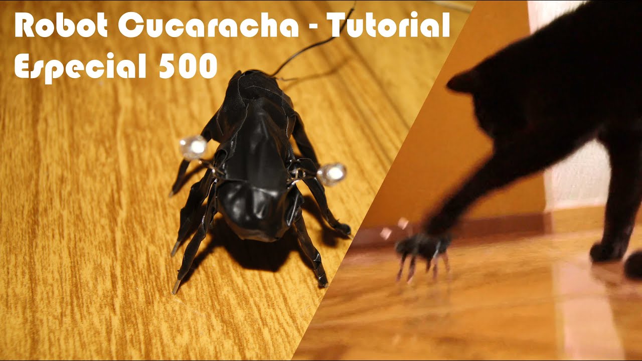 Robot cucaracha - Como hacerlo - YouTube