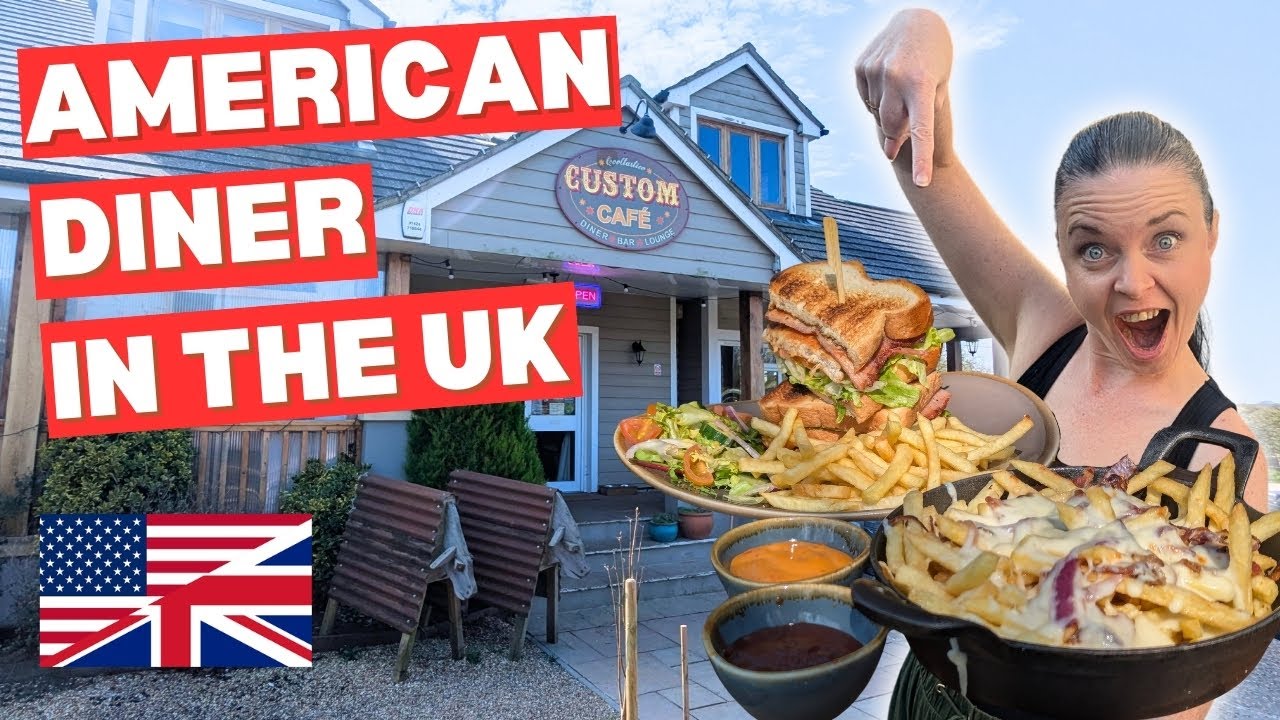 We Review An AMERICAN DINER In The UK! Does It Live Up To Expectations ...