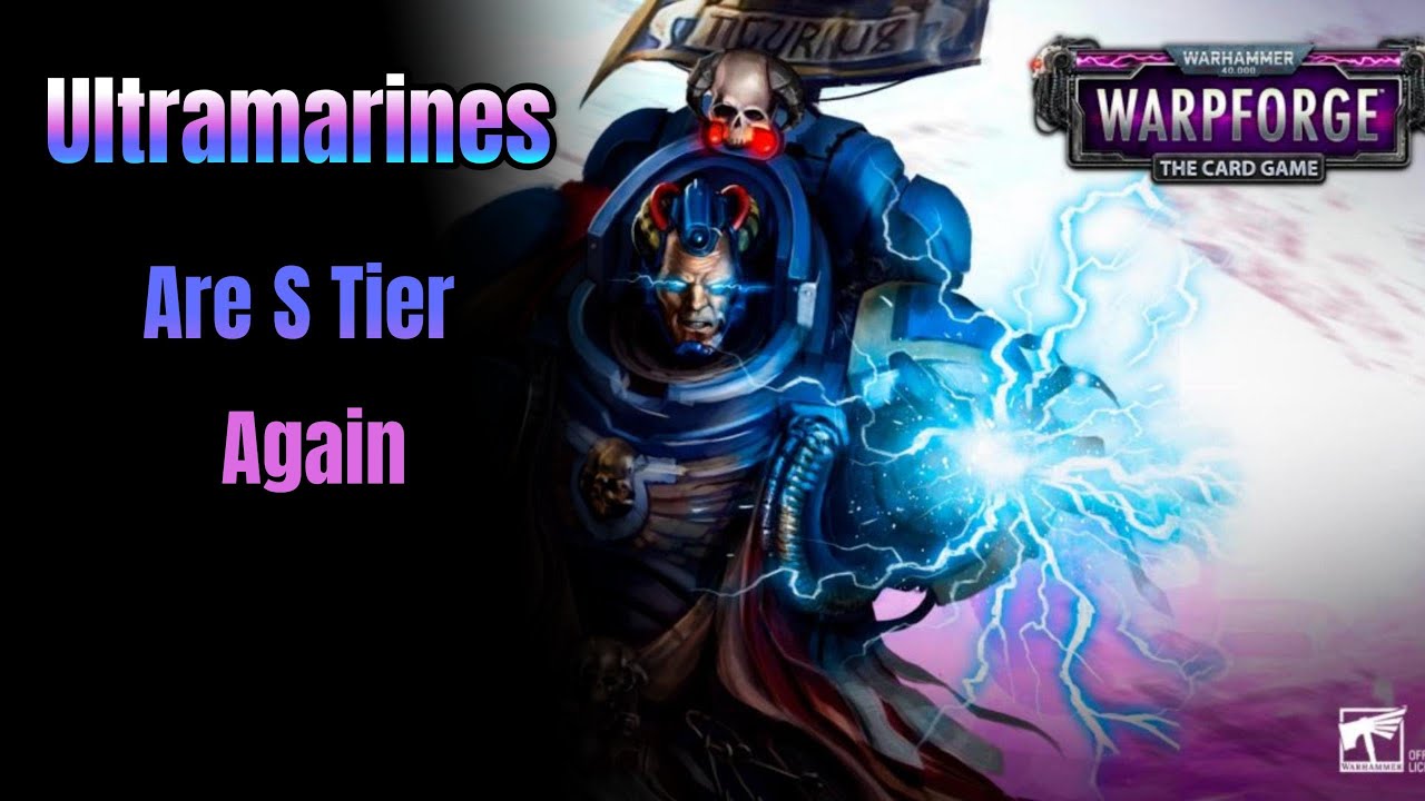 Ultramarines: Varro Tigurius Deck Warhammer 40,000 Warpforge - YouTube