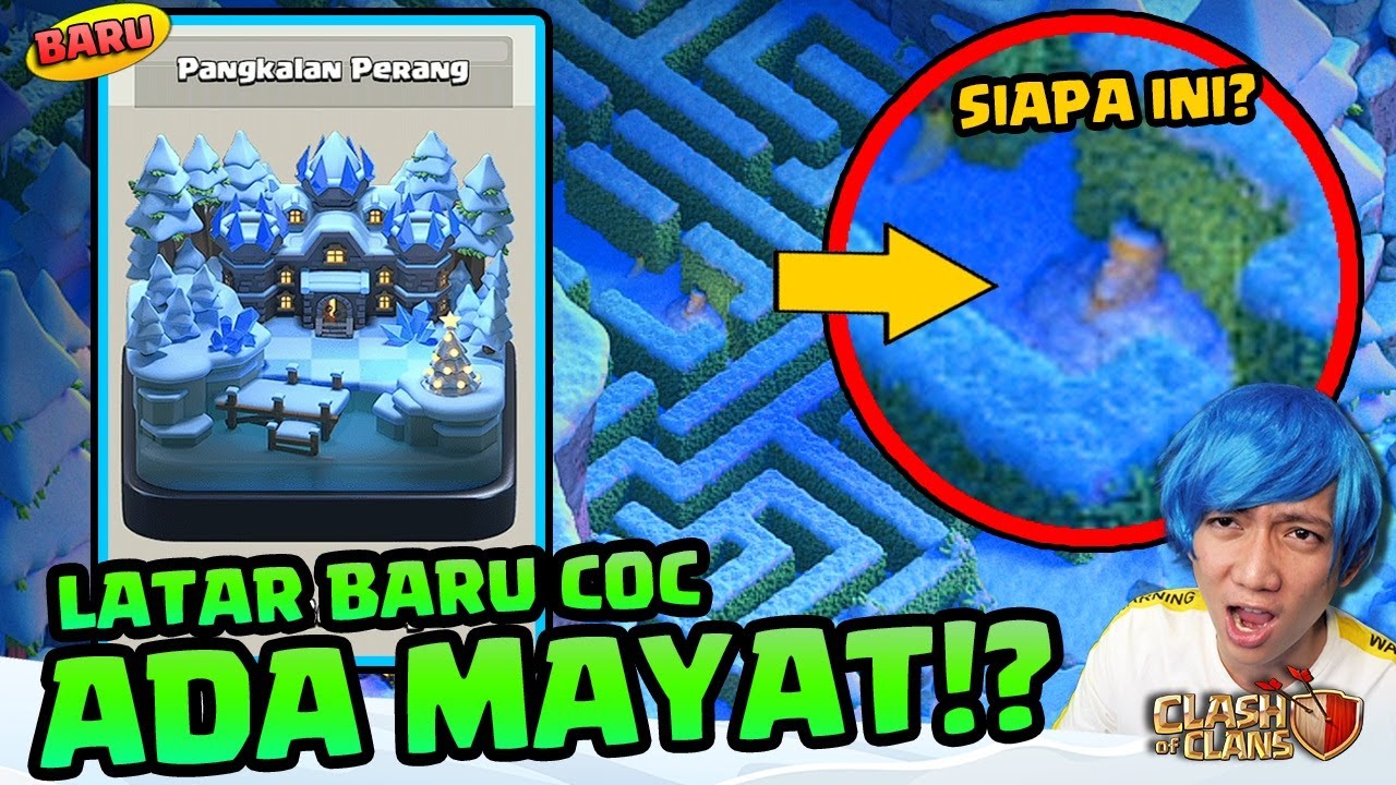 LATAR BARU CoC ADA MAYAT-NYA!? SERAM! - YouTube