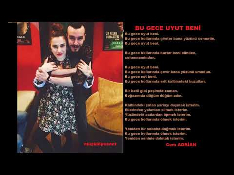 Bu Gece Uyut Beni - Cem ADRİAN & Ceylan ERTEM (Şiir Cover)