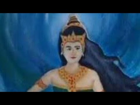 Melukis Nyi roro kidul seprti nyata by wayan se