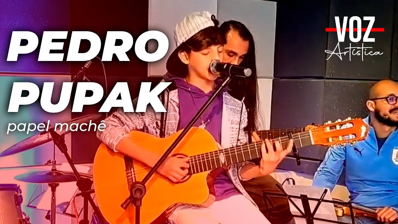 Voz Artística apresenta: PEDRO PUPAK - Papel Machê - YouTube
