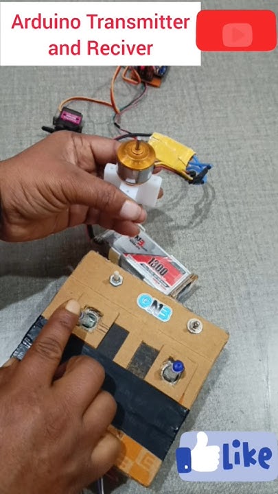 Arduino Transmitter and Reciver|How to calibrate BLDC Motor Esc|Run BLDC Motor #shorts #rc # ...