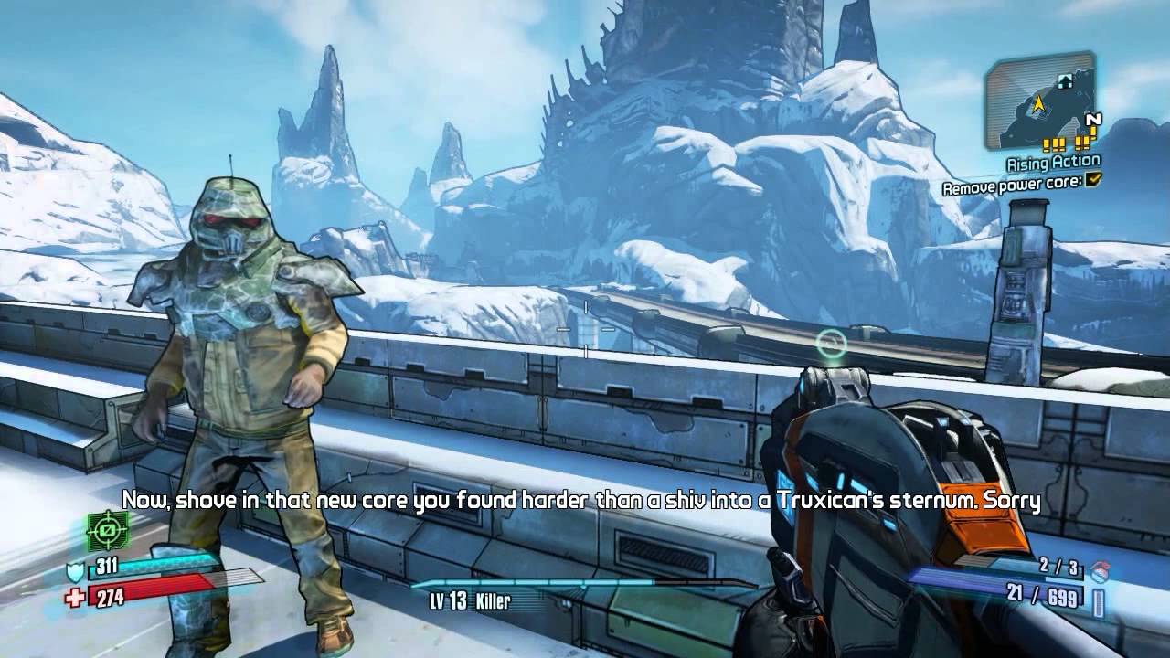 Borderlands 2 - FLYING CITY! - Playthrough Part9 - YouTube