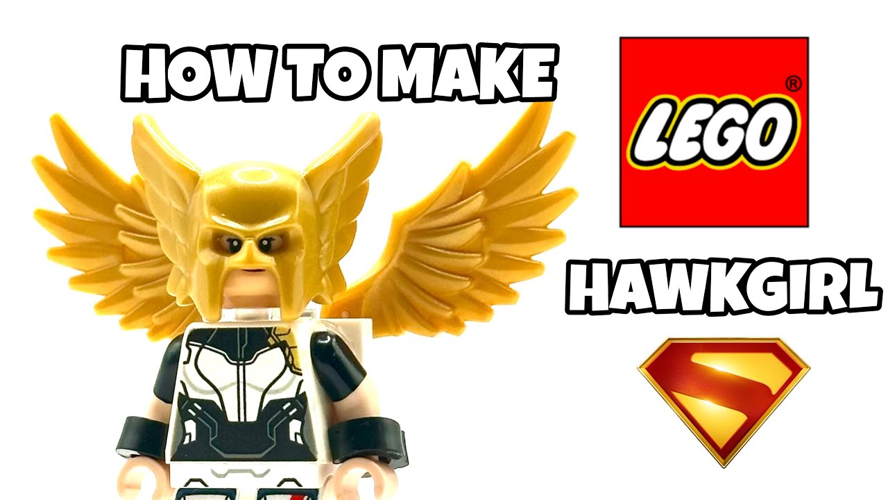 How To Make LEGO HAWK-GIRL from Superman 2025! - YouTube