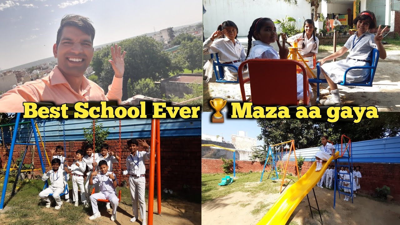 Best School Ever 😍 Maza Aagya - YouTube