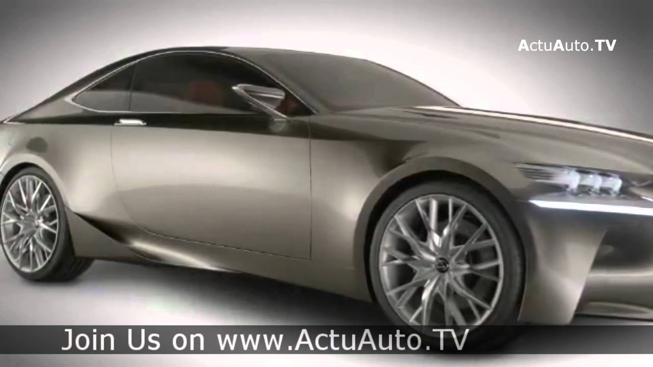 Nouvelle vidéo Lexus LF-CC - YouTube