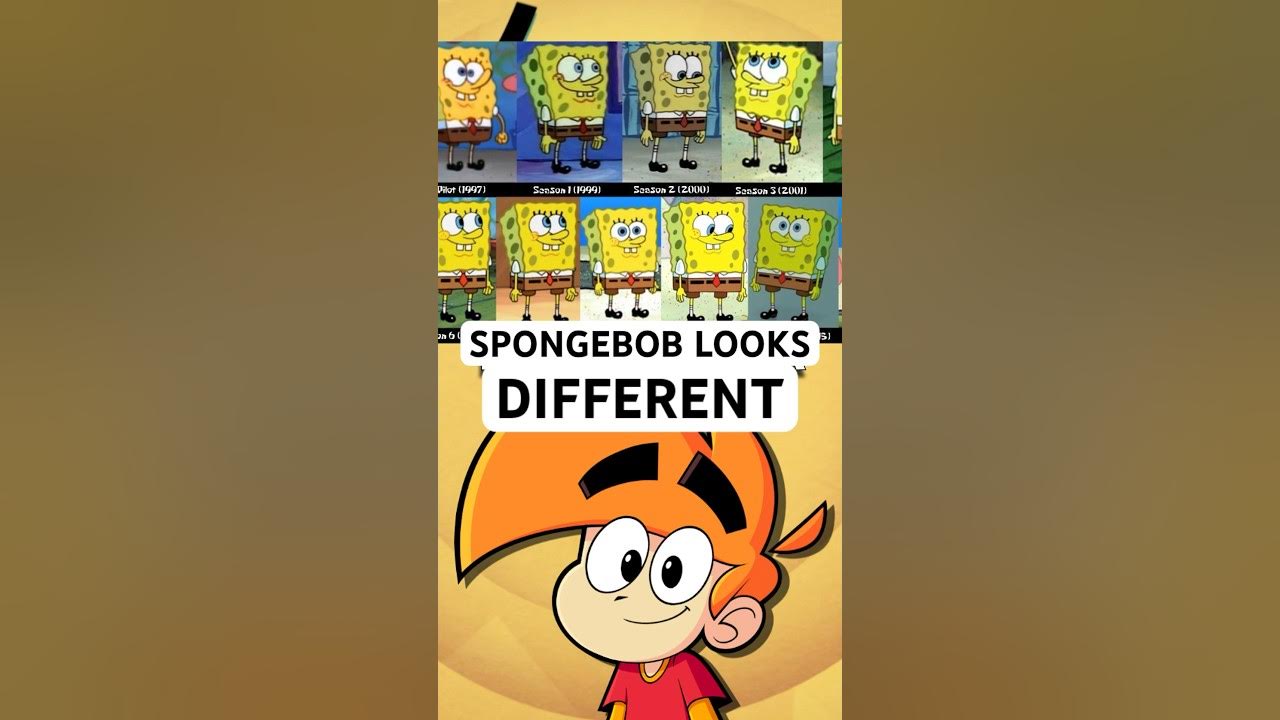 SpongeBob Looks DIFFERENT Now (1999-2023) - YouTube