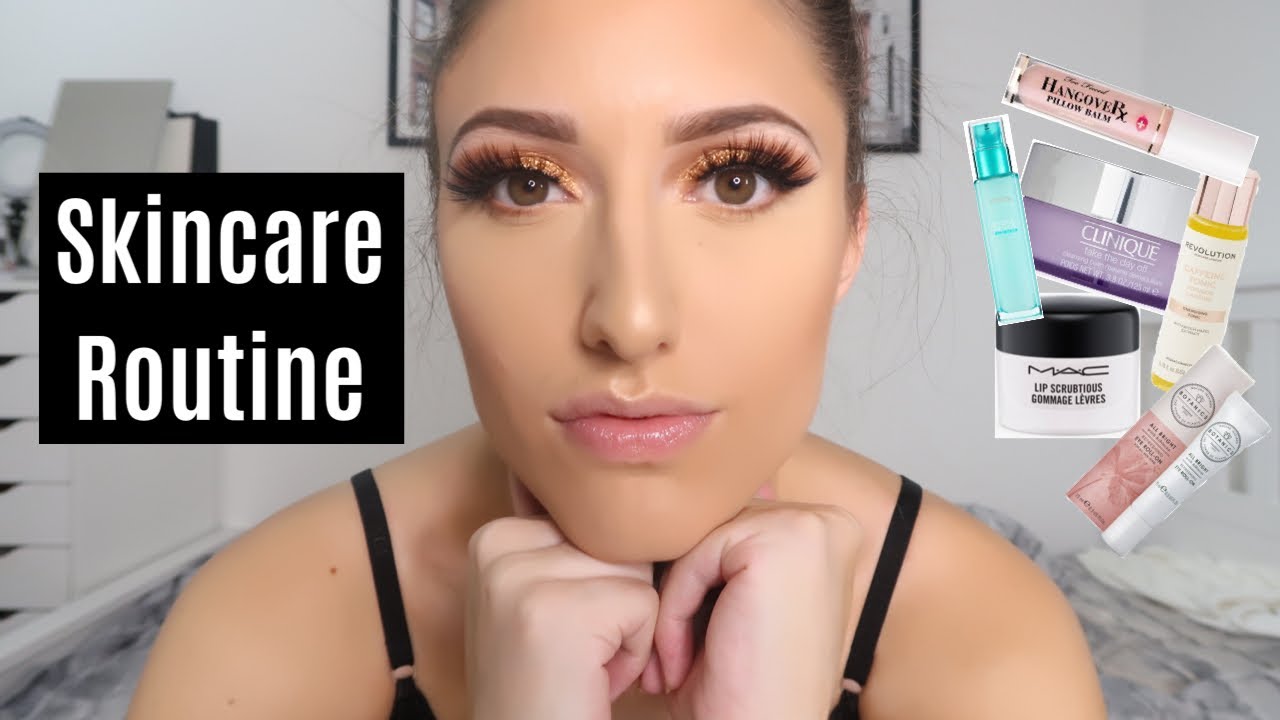 GET UN-READY WITH ME | SKINCARE ROUTINE - YouTube