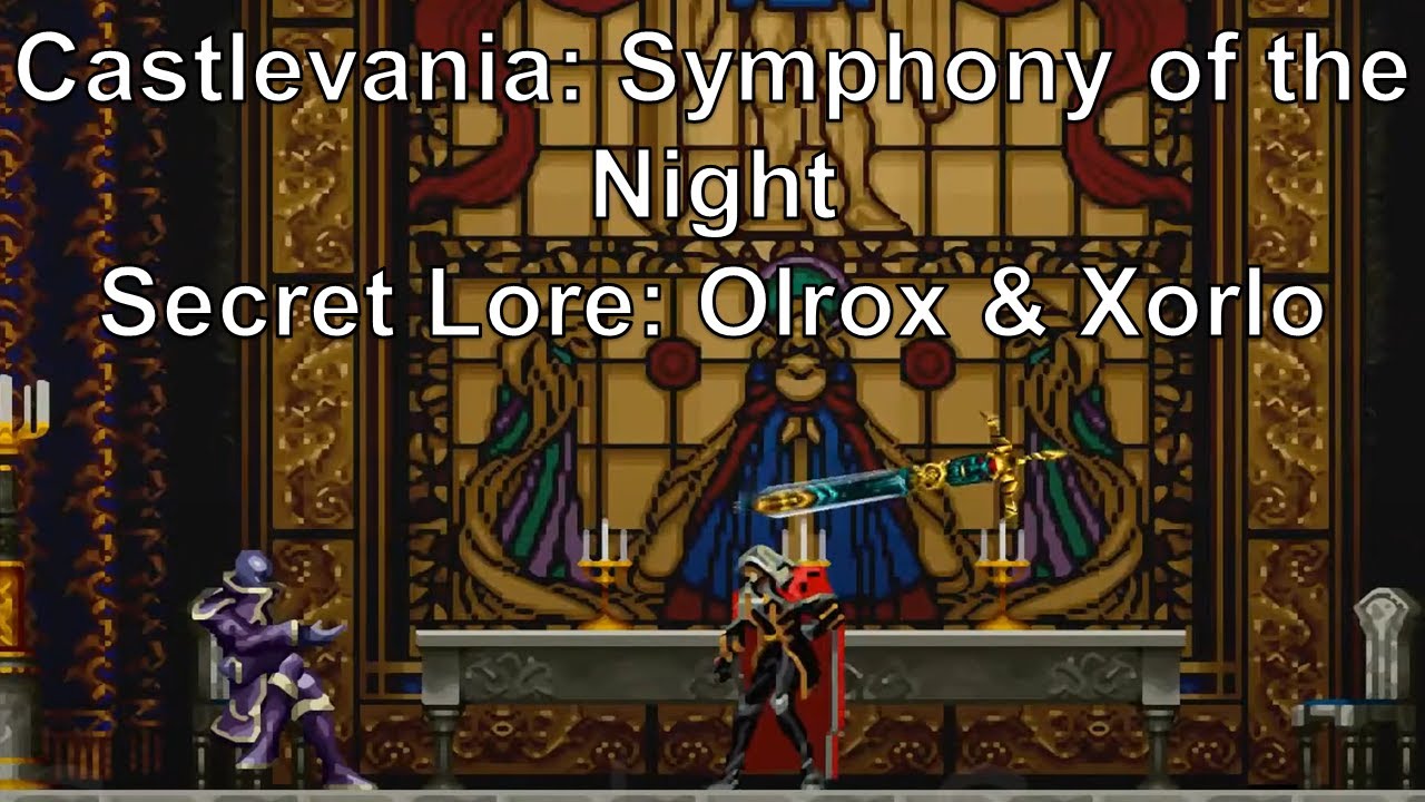 Secret Lore: Olrox and Xorlo - Castlevania: Symphony of the Night - YouTube