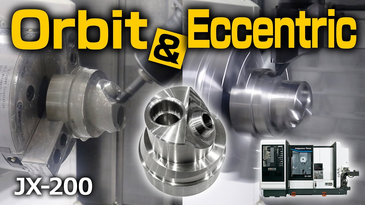 Orbit Cut and Eccentric Turning ｰ All in One Machine! - YouTube