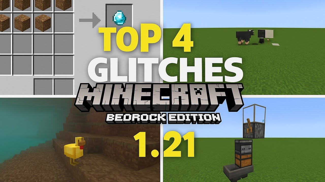 Top 4 Glitches in Minecraft Bedrock 1.21 – Bugs Mojang Should Fix ...