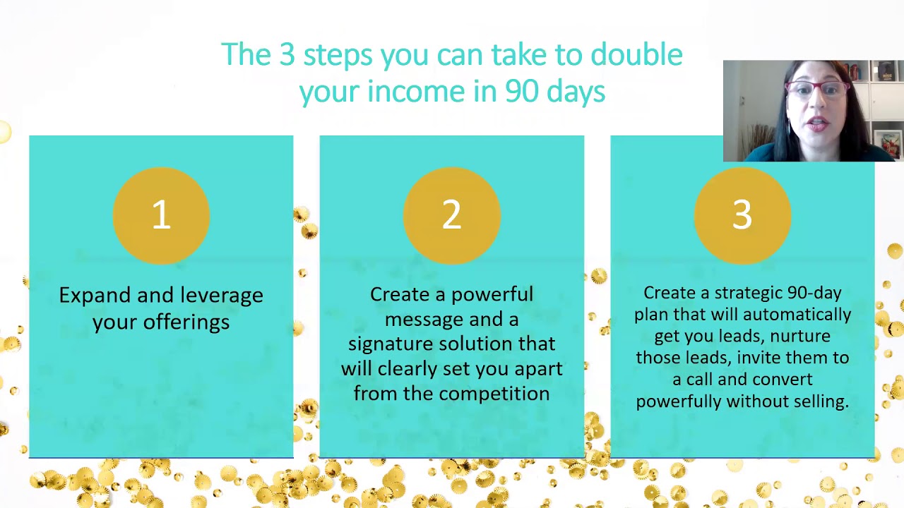 3 steps you can take to double your income - YouTube