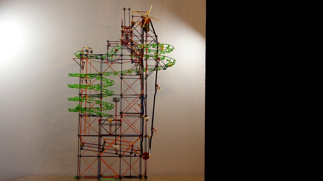 K'nex Motorized Madness Ball Machine - YouTube
