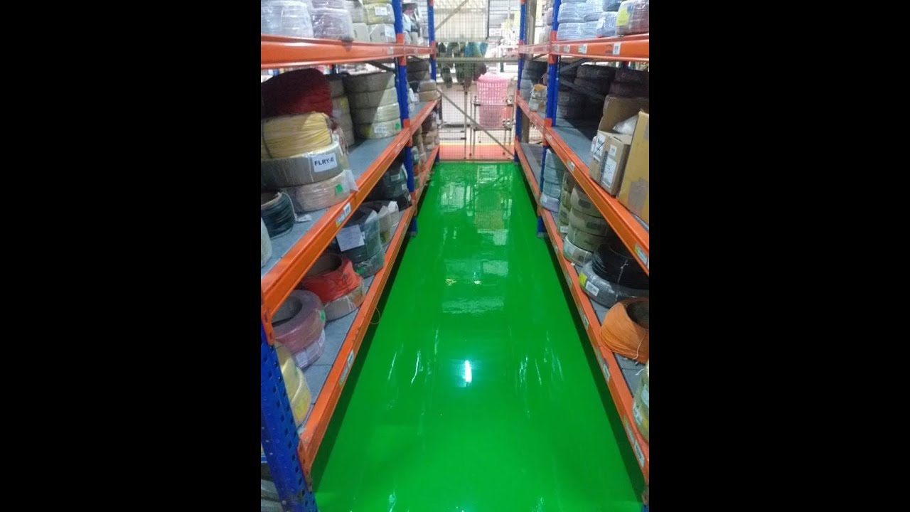 !!EPOXY WORK DONE BY RASH INDIA FLOOR CARE SOLUTIONS !! - YouTube