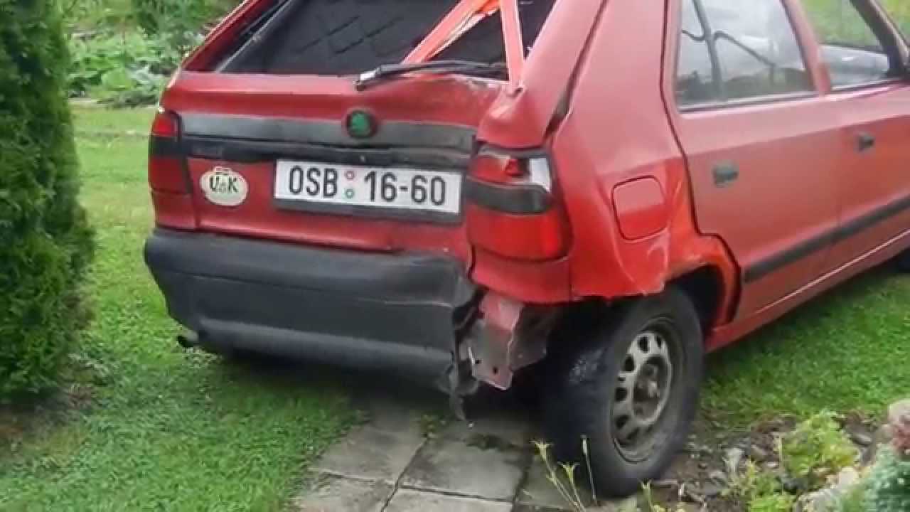 ŠKODA FELICIE 1.4 GLX [Tuning crash] - YouTube