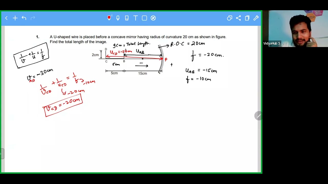 Discussion of problems in ray optics PART 1 - YouTube