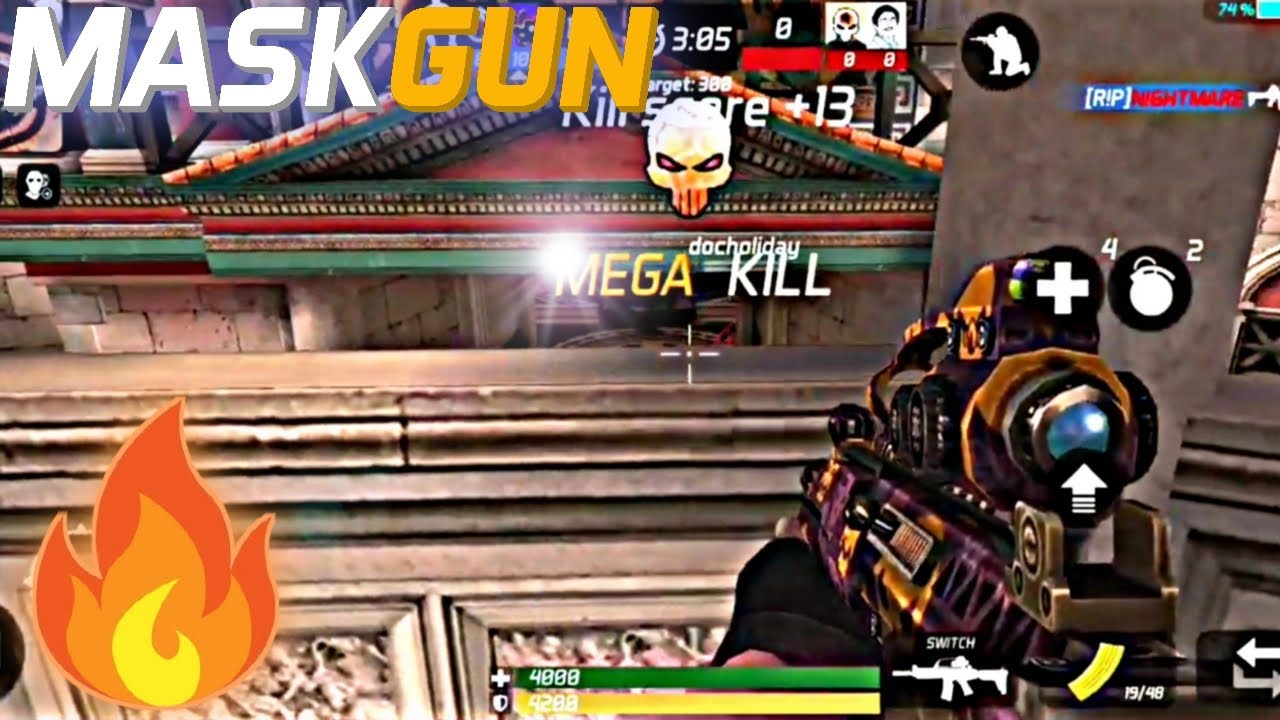 300-0 🔥⚡ | MASKGUN MULTIPLAYER FPS | - YouTube
