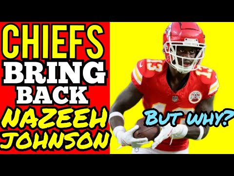 Kansas City Chiefs Will Bring Back Nazeeh Johnson: Kansas City Chiefs ...