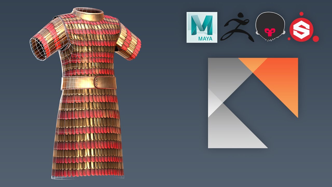 3D Timelapse - Game Assets - Maryannu Scale Armour - YouTube