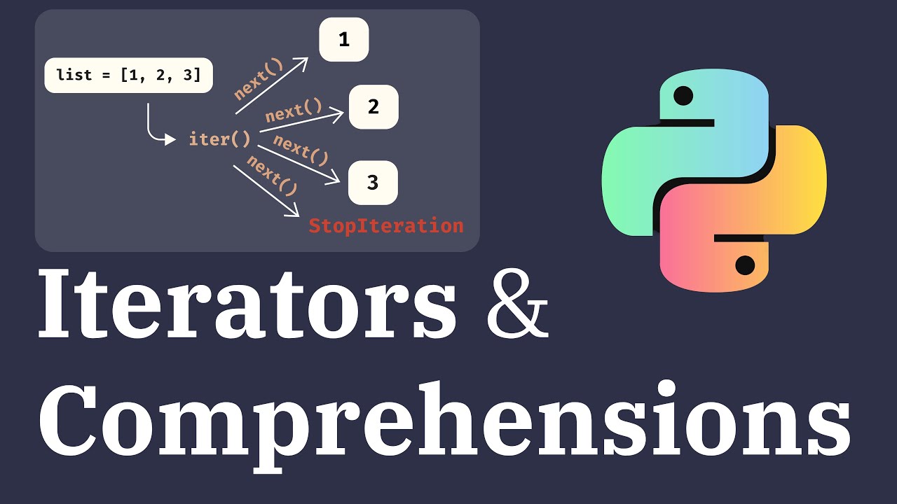 Mastering Iterators, Comprehensions & Generators in Python | Beginner ...