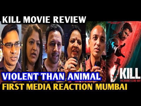 Kill Movie Review | Media Reaction | Mumbai | Lakshya Lalwani | Raghav Juyal | Karan Johar - YouTube