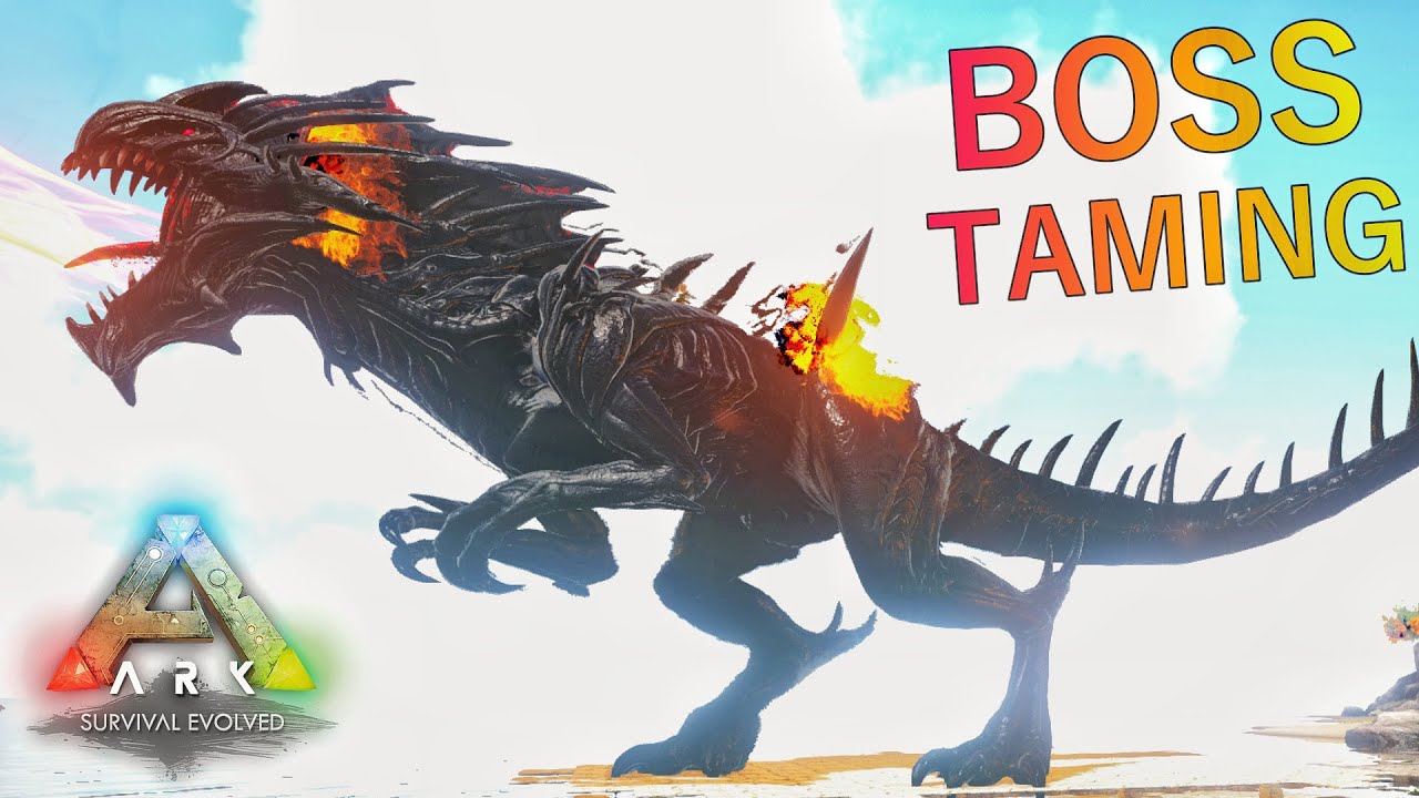 I Tame My 1st Boss Demonic Reaper Empress Taming : ARK Survival Evolved ...
