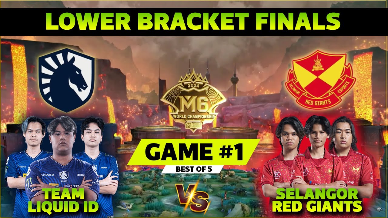 [FIL] TLID VS SRG GAME 1 LOWER BRACKET FINALS M6 WORLD CHAMPIONSHIP ...