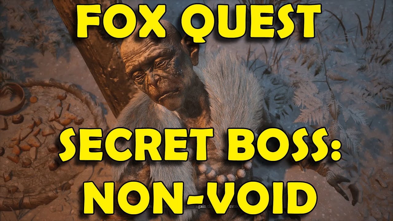 Black Myth Wukong - Fox Questline Walkthrough & Non-Void Boss Fight ...