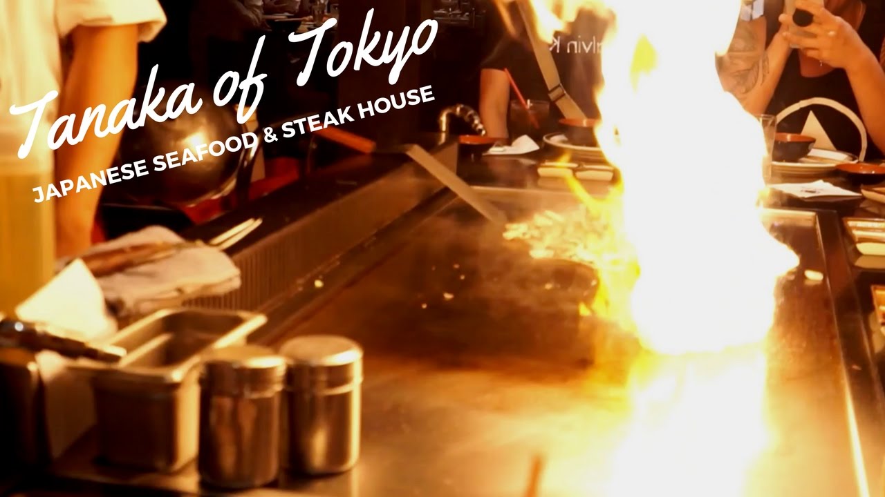 Dinner & A Show At Tanaka of Tokyo East, Honolulu Hawaii - YouTube