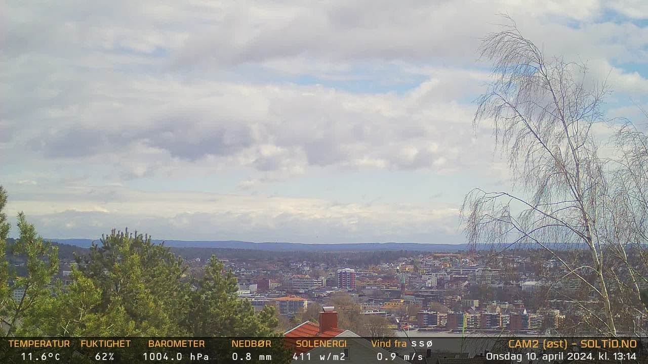 Timelapse Cam 2 - 10. april 2024 - YouTube