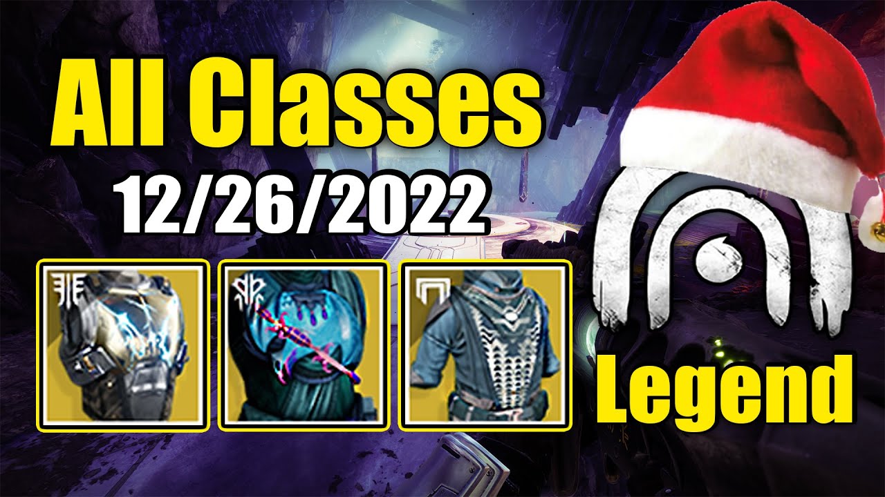 LEGEND LOST SECTOR TODAY "ALL CLASSES" 12/26/2022 - YouTube