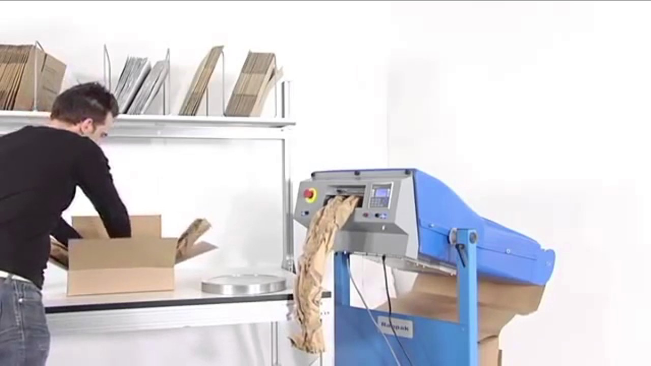 PadPak LC - Supplied by AP Controls - Produced by Ranpak - YouTube