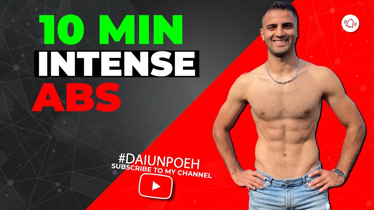 10 Min Intense ABS | Abs Workout Challenge | 6 PACK ABS You Can Do ...