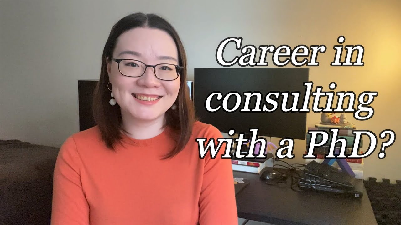 Career in consulting with a PhD? - YouTube