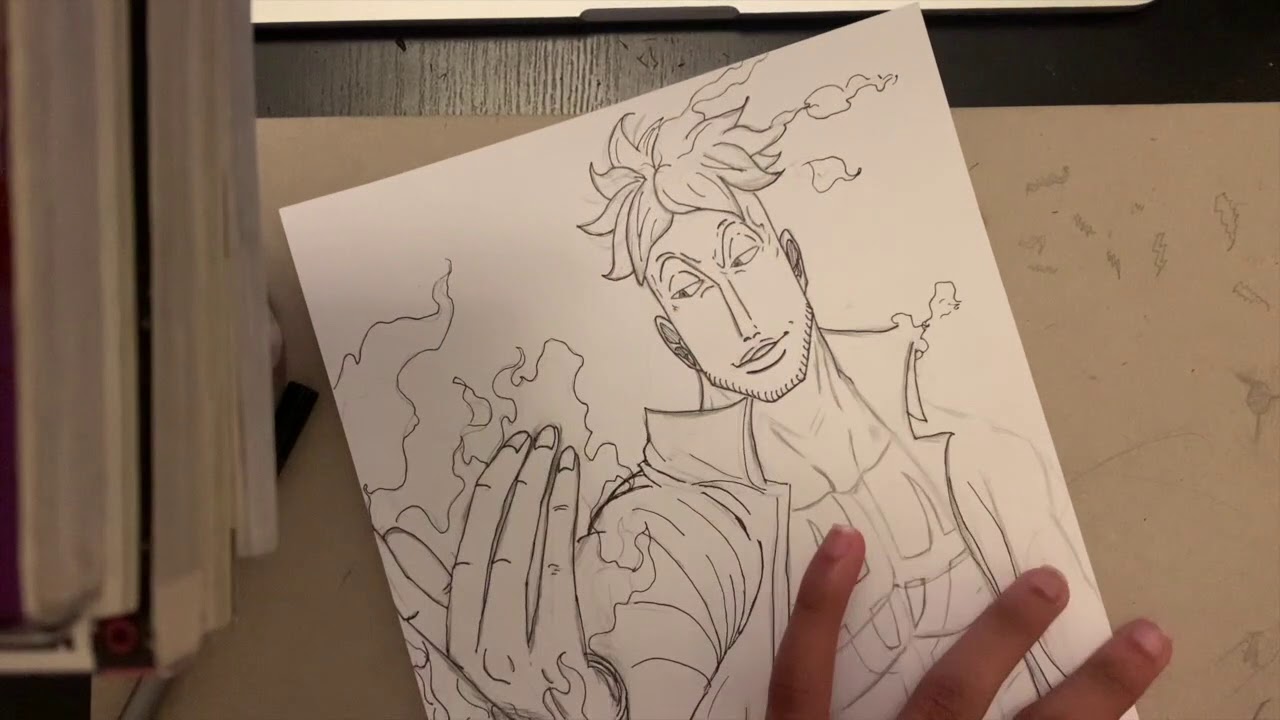 SPEED DRAWING - ONE PIECE- Marco - YouTube
