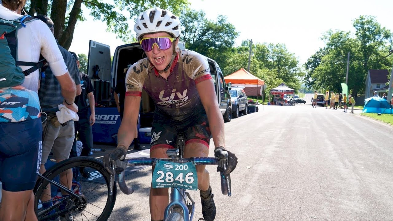 Kaysee Armstrong Has A Grudge Match With UNBOUND Gravel - YouTube