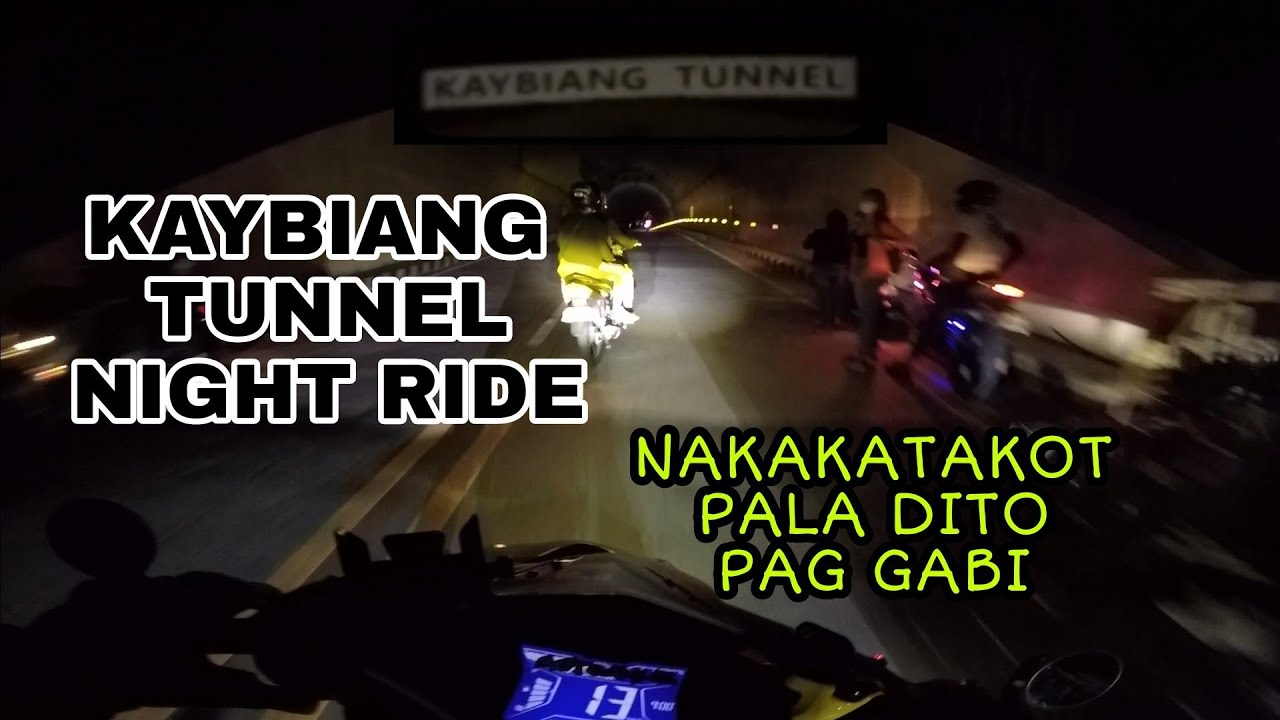 KAYBIANG TUNNEL NIGHT RIDE /PATUNGAN BEACH RESORT / TERNATE MARAGUNDON ...