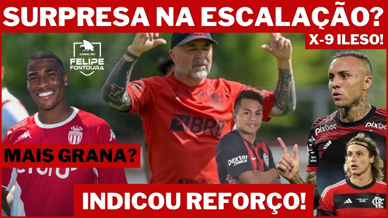 SAMPAOLI INDICA MEIA! | ALTERAÇÃO NA PROVÁVEL ESCALAÇÃO! | QUEM É ...